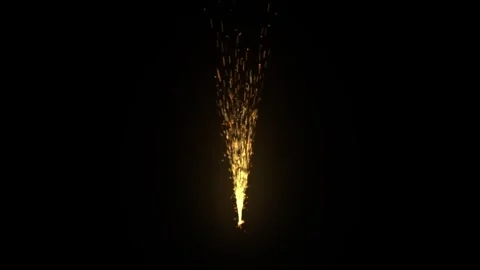 4K Special effect of spark particles on ... | Stock Video | Pond5