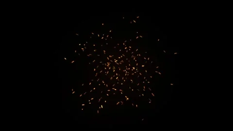 4K Special effect of spark particles on ... | Stock Video | Pond5