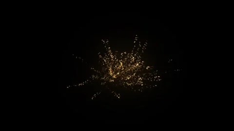 4K Special effect of spark particles on ... | Stock Video | Pond5