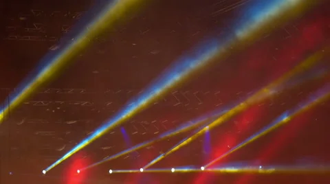4K stage lights at live concert, festiva... | Stock Video | Pond5