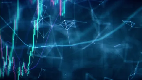 4k Stock Market Chart Beautiful 3d Anima... | Stock Video | Pond5