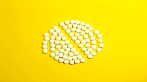 4K Stop motion animation loop of white p... | Stock Video | Pond5