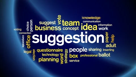 4k Suggestion Animated Tag Word Cloud,Te... | Stock Video | Pond5