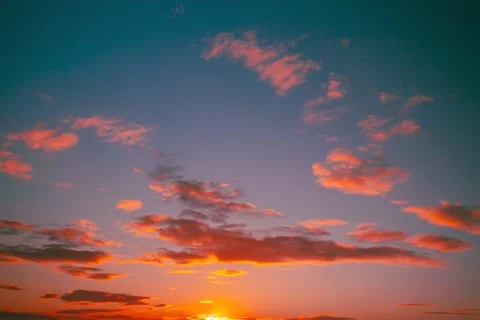 Sunset Background Clouds Stock Footage ~ Royalty Free Stock Videos | Pond5