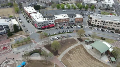 4K Super High Aerial View Pan Right Of S... | Stock Video | Pond5