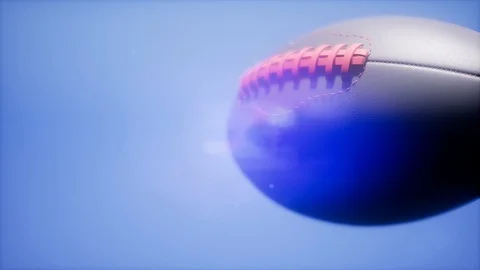 4K Super slow motion flying football on ... | Stock Video | Pond5