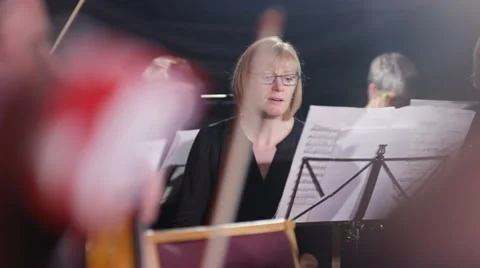 4K Symphony orchestra during a performan... | Stock Video | Pond5