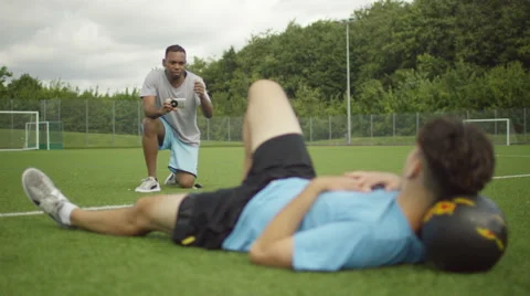 4K Talented young soccer players showing... | Stock Video | Pond5