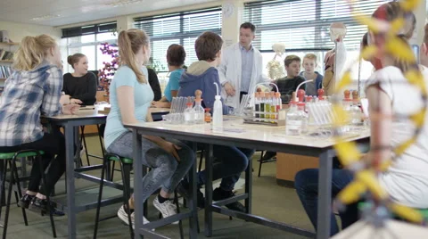 Science Class Stock Videos – Royalty-Free HD & 4K Videos