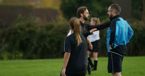 Football Coach Pointing Stock Video Footage | Royalty Free Football ...