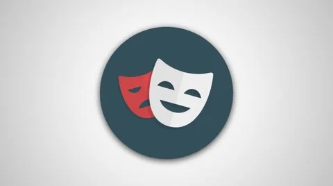 Theater Mask Icon Stock Videos – Royalty-Free HD & 4K Videos