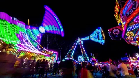 4K Theme Park, Adelaide | Stock Video | Pond5