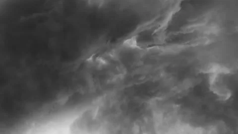 4k thunderstorm and lightning strike bac... | Stock Video | Pond5