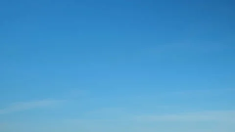 4K Time lapse of beautiful blue sky with... | Stock Video | Pond5