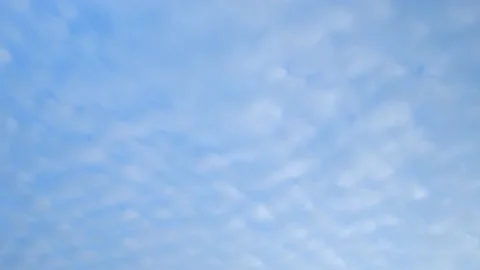 4K Time lapse of beautiful blue sky with... | Stock Video | Pond5