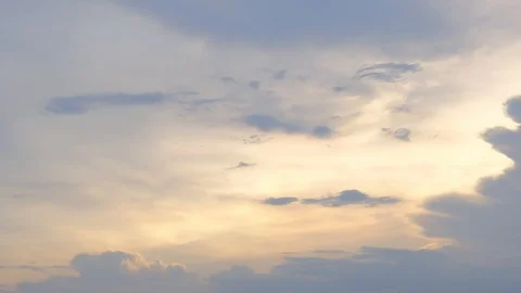 4K Time lapse, beautiful sky with clouds... | Stock Video | Pond5