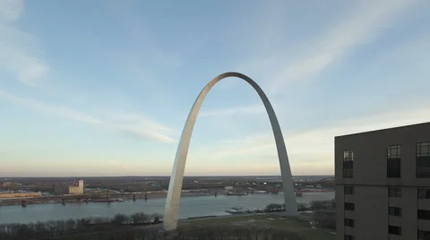 St Louis Arch Time Lapse Stock Footage ~ Royalty Free Stock Videos | Pond5