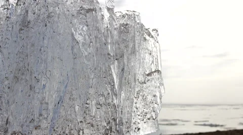 4k Time-lapse Ice melting. Global warmin... | Stock Video | Pond5