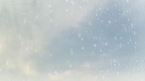 4k Time Lapse Morning sky with water dro... | Stock Video | Pond5