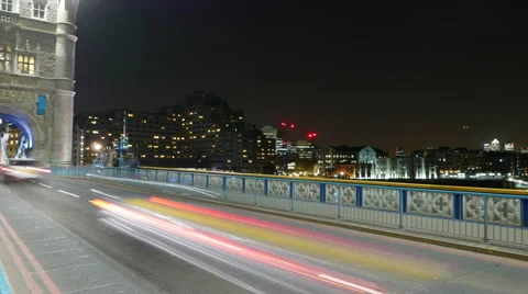 4k - Time lapse shot of traffic on Londo... | Stock Video | Pond5