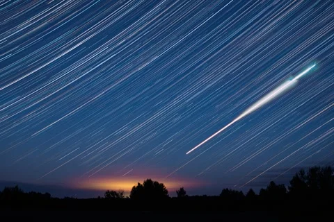 4k Timelapse Amazing Stars Effect In Sky... | Stock Video | Pond5