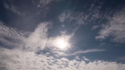 4K Timelapse Flowing clouds in the sky W... | Stock Video | Pond5