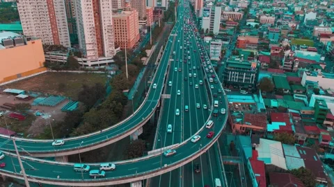 4K Timelapse Traffic In Philippines / Ma... | Stock Video | Pond5