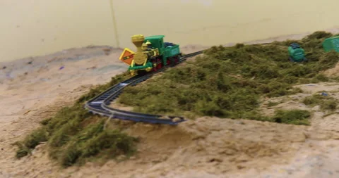4K Toy Train | Stock Video | Pond5