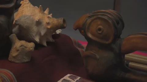 4K Traditional mayan wooden musical inst... | Stock Video | Pond5