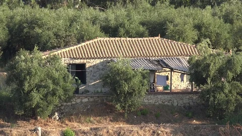 4K Traditional rustic Greek house in Zak... | Stock Video | Pond5