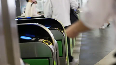 Ticket Gate Stock Footage ~ Royalty Free Stock Videos | Pond5