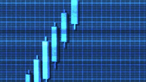4K Triple Top Sci-Fi Stock Chart Pattern... | Stock Video | Pond5