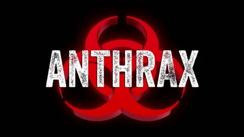4K UHD Animated Anthrax Biohazard Logo L... | Stock Video | Pond5