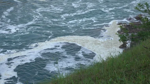 4K UHD sewage slime sludge pods collecti... | Stock Video | Pond5