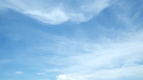 4K UHD : Time lapse of beautiful blue sk... | Stock Video | Pond5