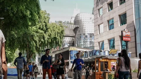 4k UHD time lapse video of a bustling pe... | Stock Video | Pond5