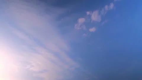 4K UHD : Timelapse of beautiful sky with... | Stock Video | Pond5