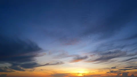 4K UHD : Timelapse of beautiful sky with... | Stock Video | Pond5