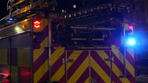 Fire Engine Lights Stock Footage ~ Royalty Free Stock Videos | Pond5