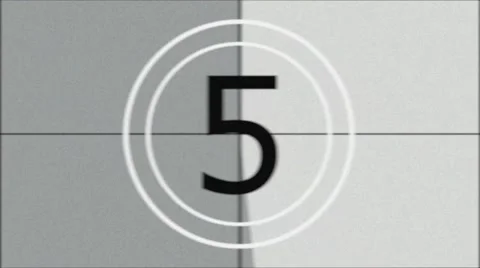 Universal Film Leader Countdown Stock Video Footage | Royalty Free ...