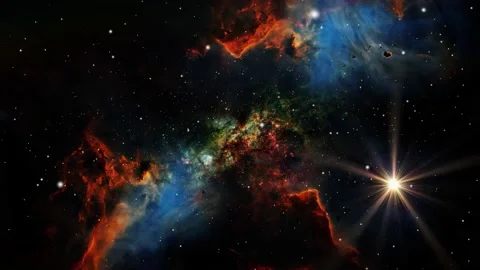 4k universe nebula science Deep Space st... | Stock Video | Pond5