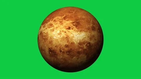 4k Venus Green Screen | Stock Video | Pond5