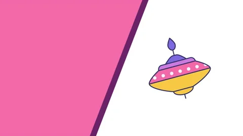 4k vertical video of cartoon spinning to... | Stock Video | Pond5