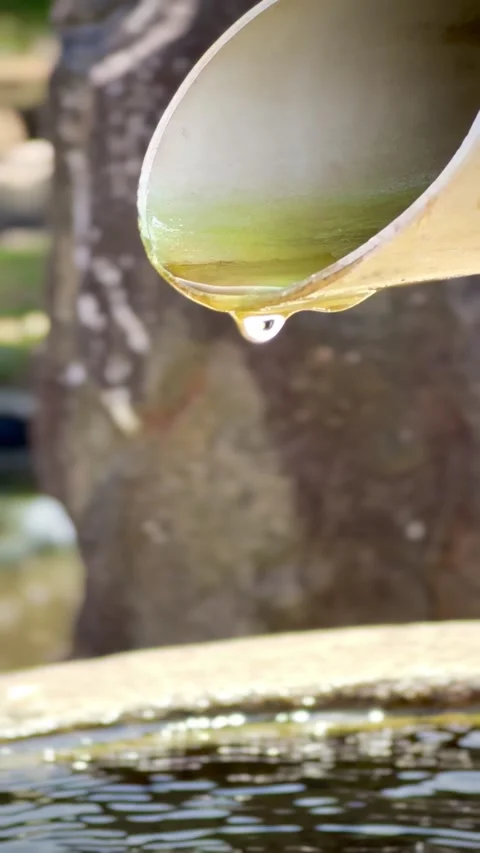 4k Vertical Water drops dripping from ba... | Stock Video | Pond5