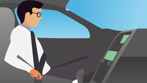 Seat Belt Animation Stock Videos – Royalty-Free HD & 4K Videos