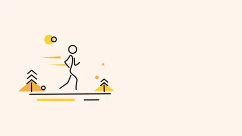 Person Moving Clipart Stock Videos – Royalty-Free HD & 4K Videos