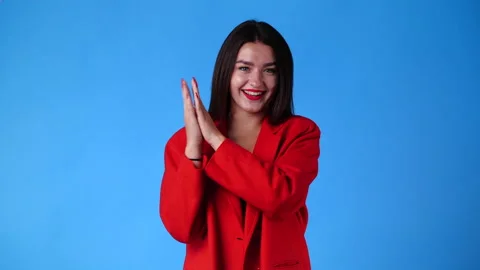 Girl Clapping Cheeks Stock Videos – Royalty-Free HD & 4K Videos