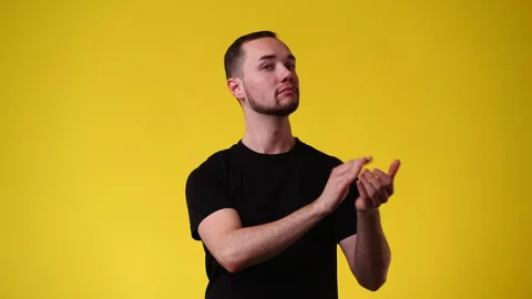 People Clapping Their Cheeks Stock Video Footage | Royalty Free People ...