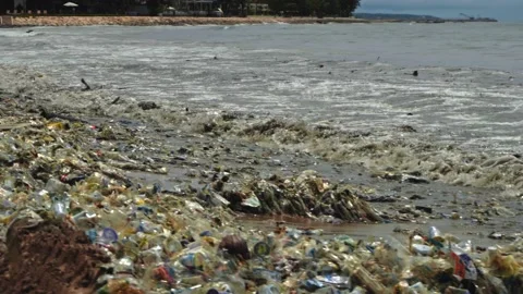 4K video of plastic garbage and other tr... | Stock Video | Pond5