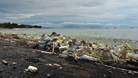 4K video of plastic garbage and other tr... | Stock Video | Pond5